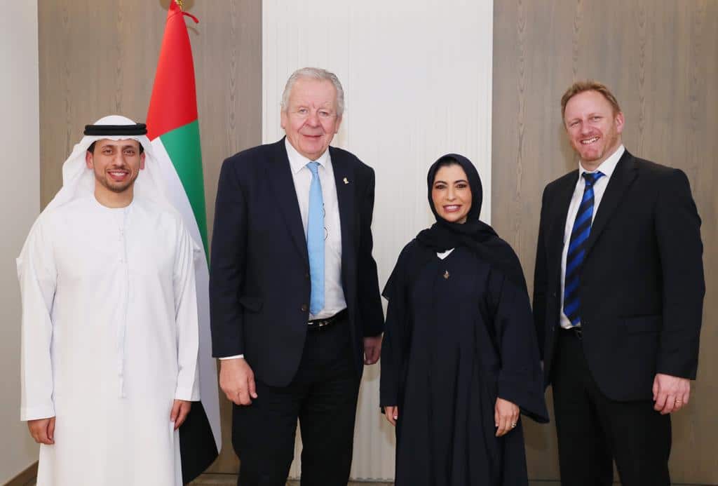 Ahmad Al Falasi meets with World Rugby Chairman - Asia Rugby