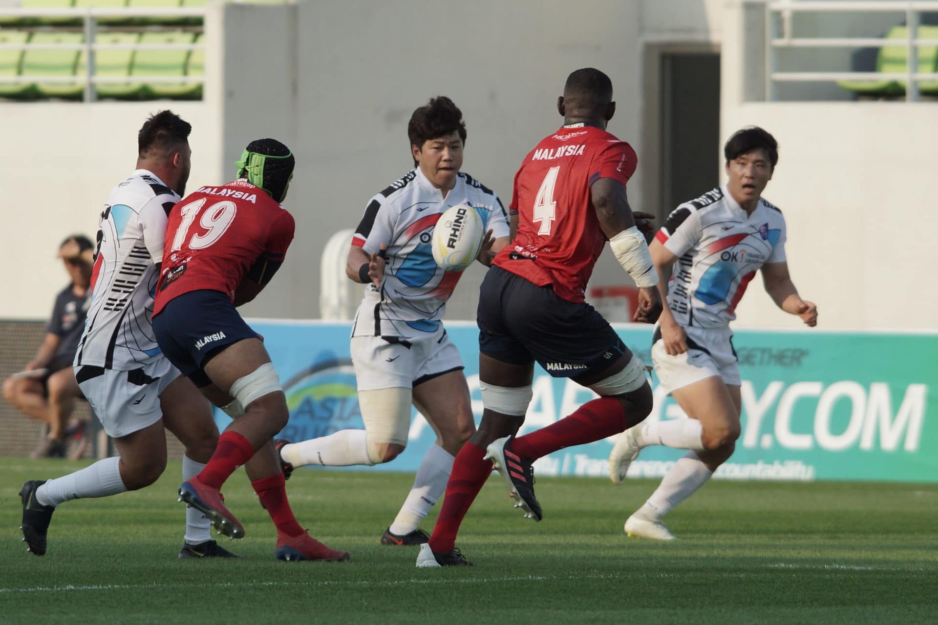Korea v Malaysia 55 – 10 in the ARMC 2022 semi-final